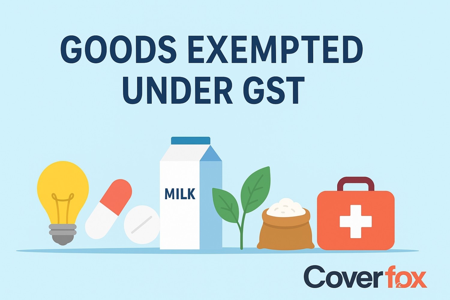 GST Exemption 2025: List of Goods Exempted Under GST