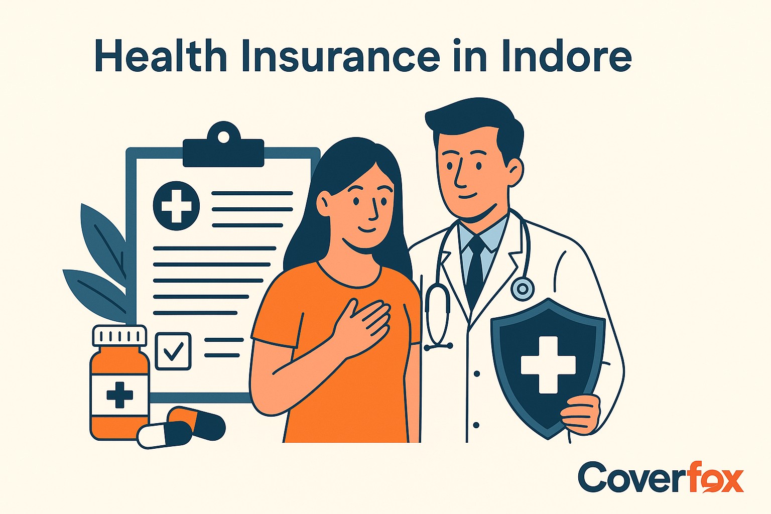 Buy Health Insurance in Indore - Premium Starting @ ₹8/Day*