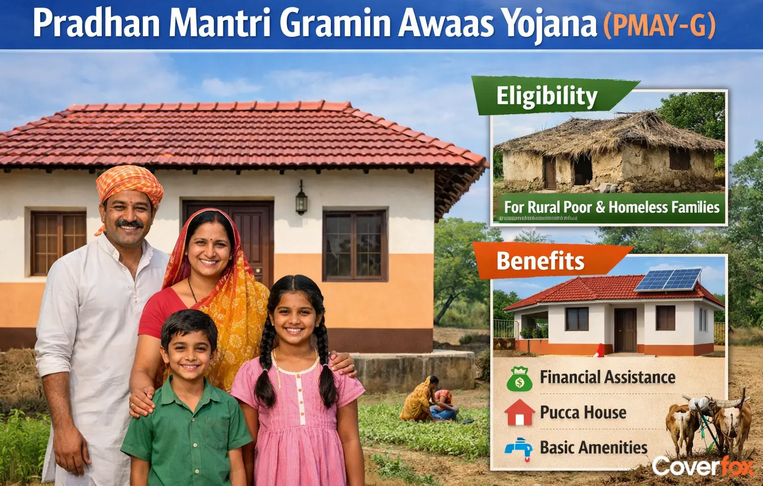 Pradhan Mantri Gramin Awaas Yojana (PMAY-G): Eligibility & Benefits