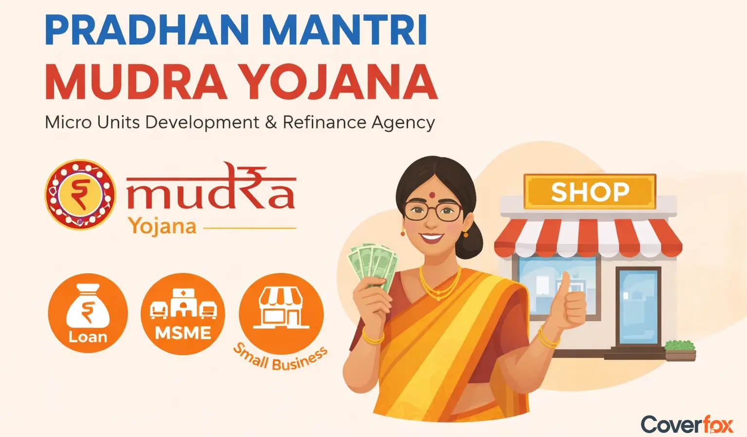 Pradhan Mantri Mudra Yojana (PMMY): Features, Types & Eligibility