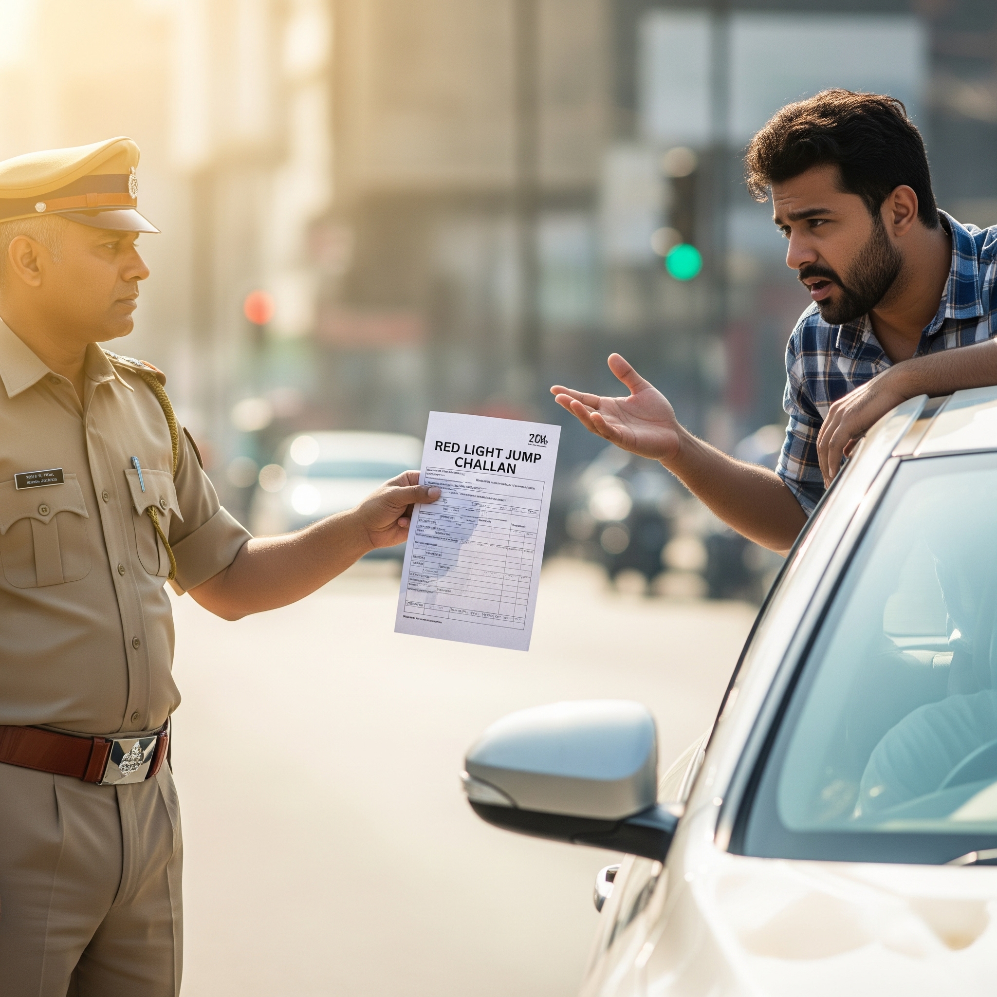 Red Light Jump Challan: Rules, Fine Amounts, and Legal Penalties