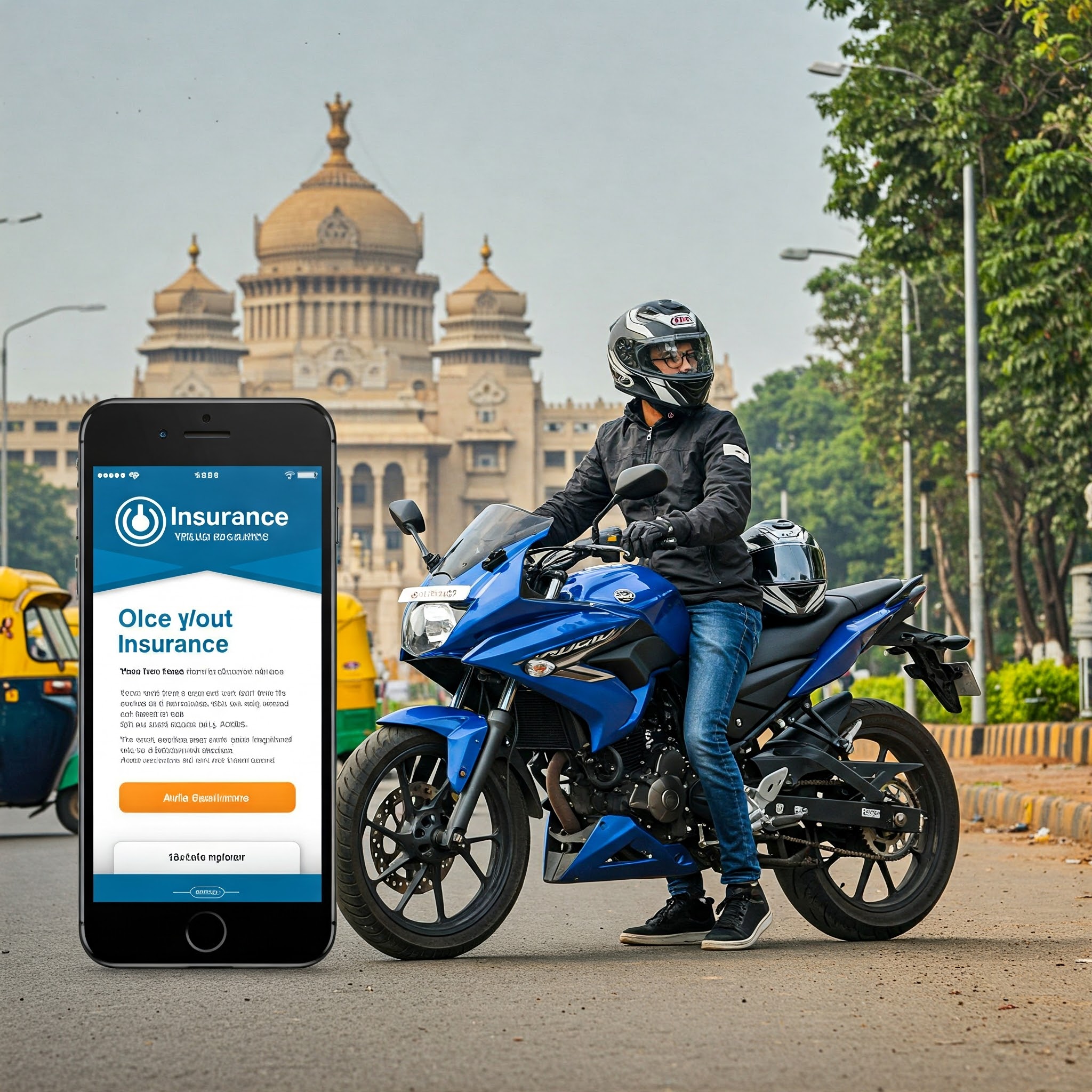 Two Wheeler Insurance in Bangalore - Buy or Renew Bike Insurance Online